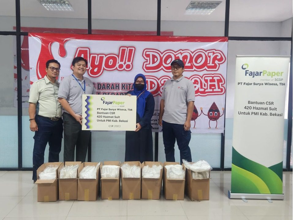 FajarPaper Melakukan Aksi Sosial Donor Darah di Awal Tahun 2023 ...